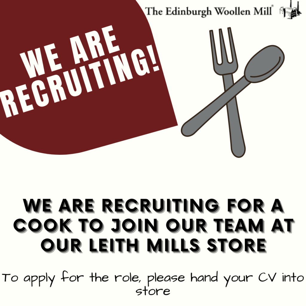 Full Time Cook – Edinburgh – JobZone